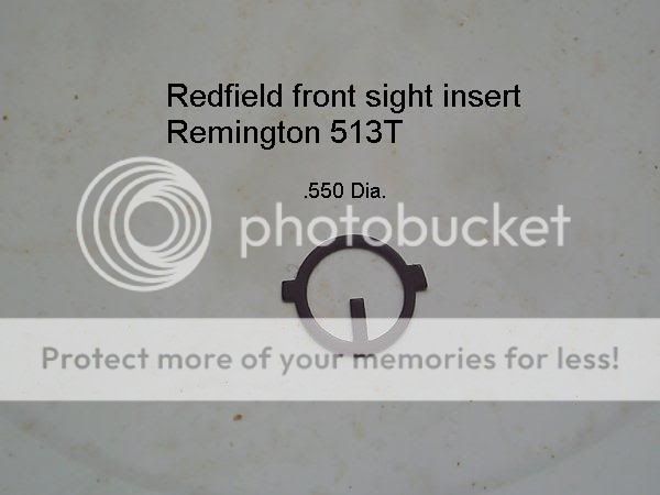 513T Anyone Need Sight Inserts? | Rimfire Central Firearm Forum