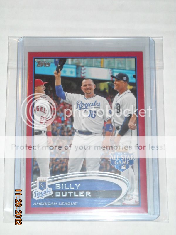 Topps Update Billy Butler Rainbow - Blowout Cards Forums