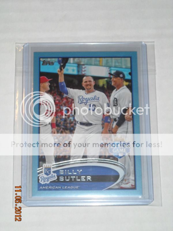 Topps Update Billy Butler Rainbow - Blowout Cards Forums