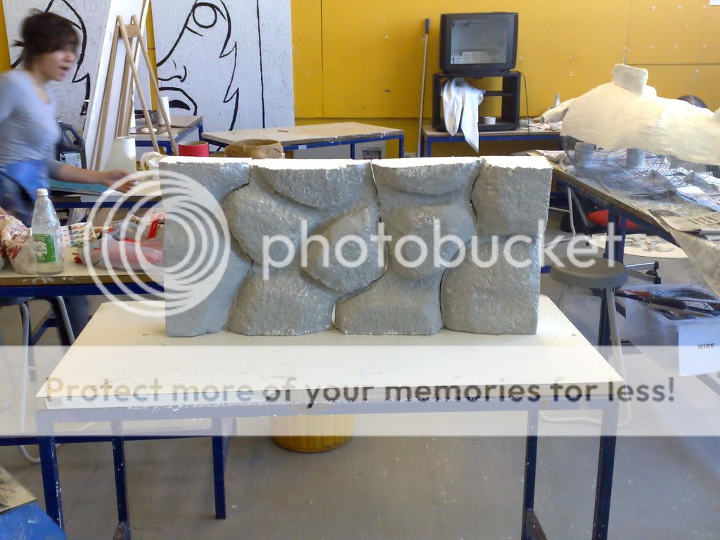 DIY Styro Background For Year 12 Art Practical | Cichlid Fish Forum