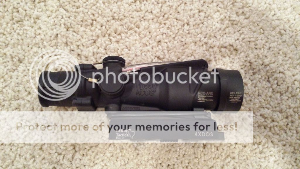 WTS Trijicon ACOG USMC Rifle Optic TA31 RCO M4 Reticle LaRue LT100 QD ...