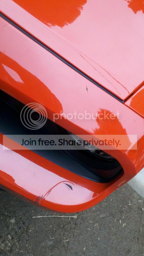Rear bumper - buff out scratch? | Dodge Challenger Forum