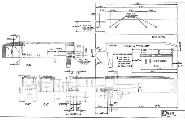 Looking for reciever plans/blueprints | Rimfire Central Firearm Forum